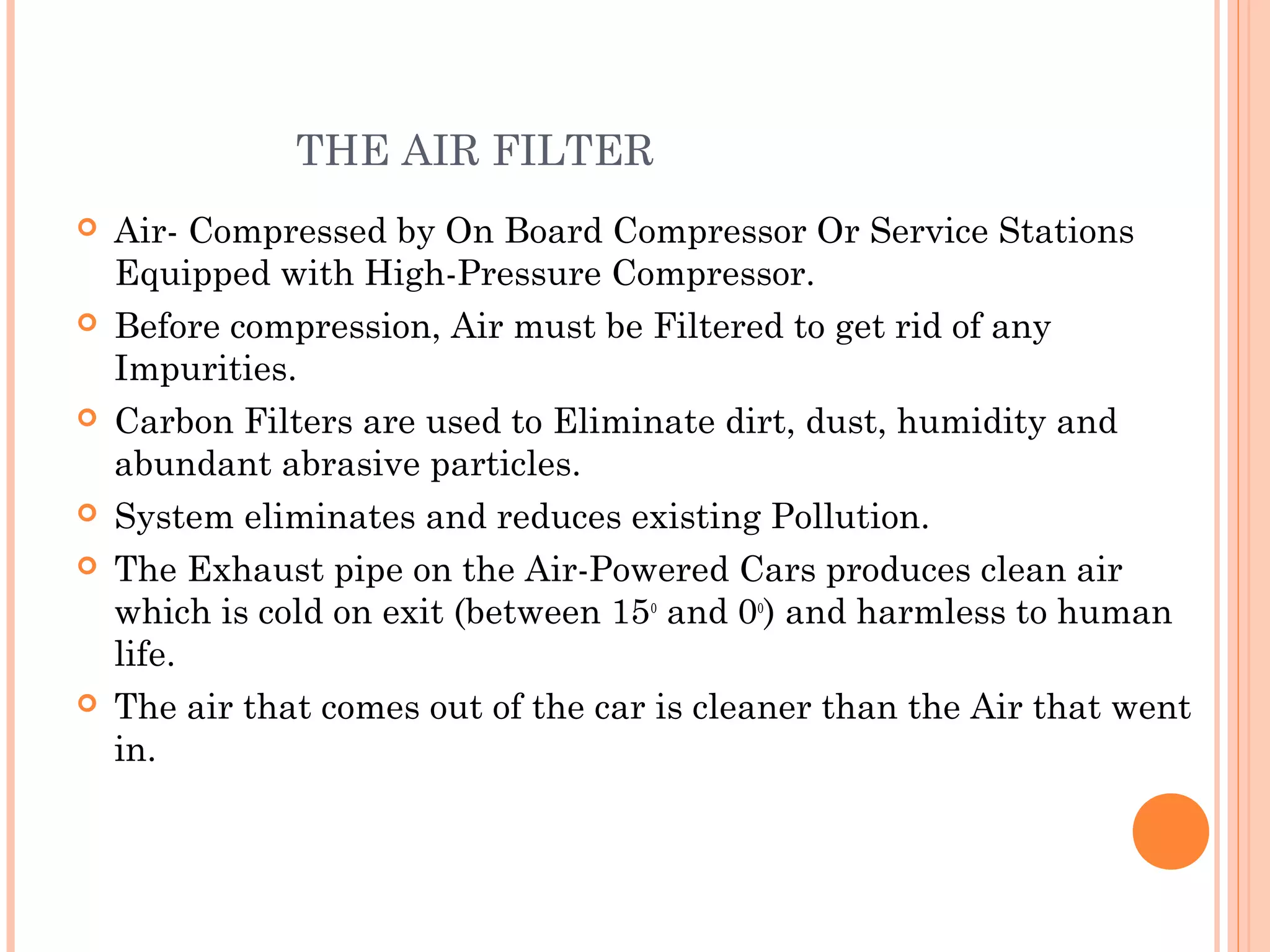 Compressed Air car ppt | PPT