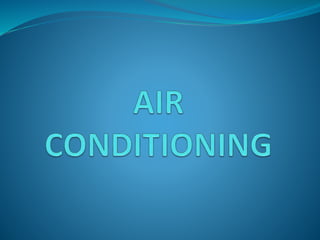 Air conditioning | PPT