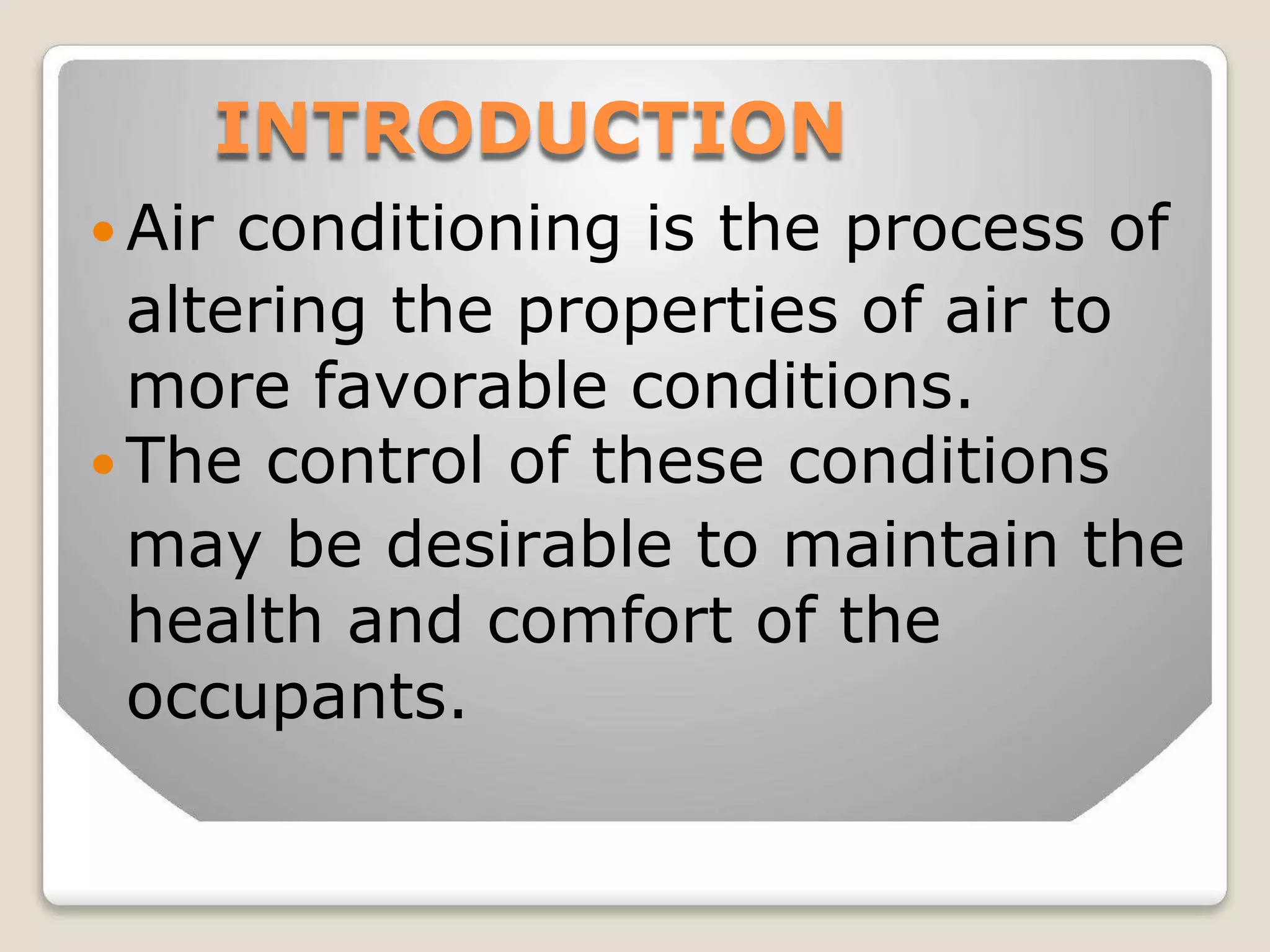 Air conditioning-system | PPT