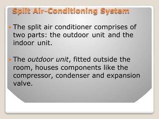 Air conditioning-system | PPT