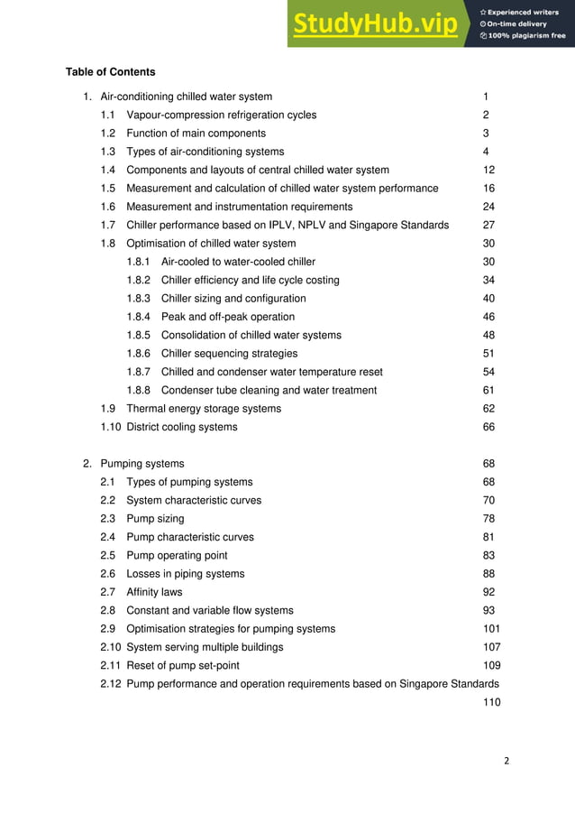 Air-Conditioning And Mechanical Ventilation (ACMV) Systems | PDF