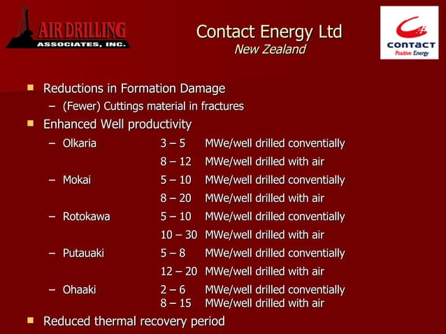 Air Drilling Tight Gas Reservoirs | PPT