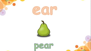 trigraphs Air ear-and-are | PPTX