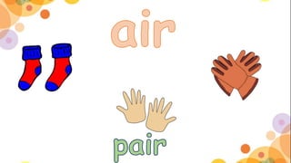 trigraphs Air ear-and-are | PPTX