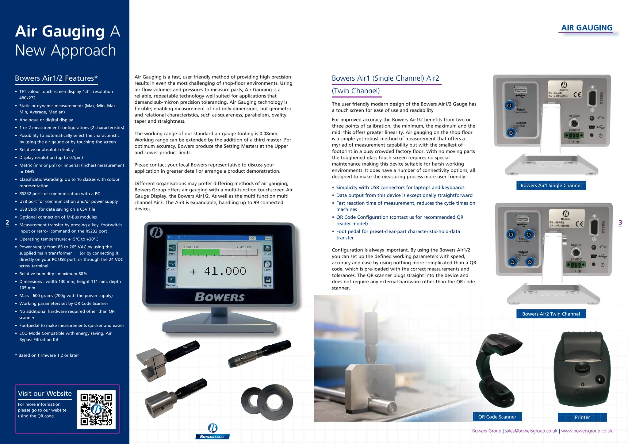 การใช้งานแอร์เกจ (เกจวัดรูใน) Air-Gauging-v4 BOWER by PTSC ying 081 ...