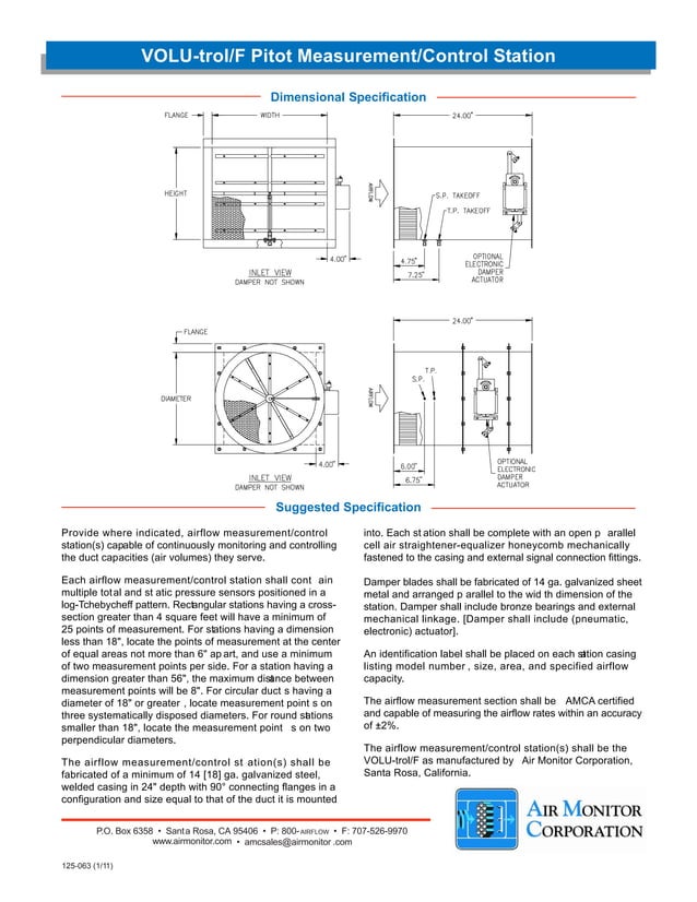 Excellent Airflow Measurement & Control Technical Reference: The Air ...