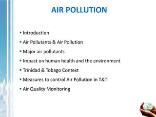 Air Pollution Presentation | PDF