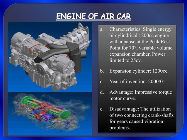 Air powered-car | PPTX | Automotive Industry | Industries
