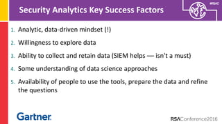 Demystifying Security Analytics: Data, Methods, Use Cases | PPT
