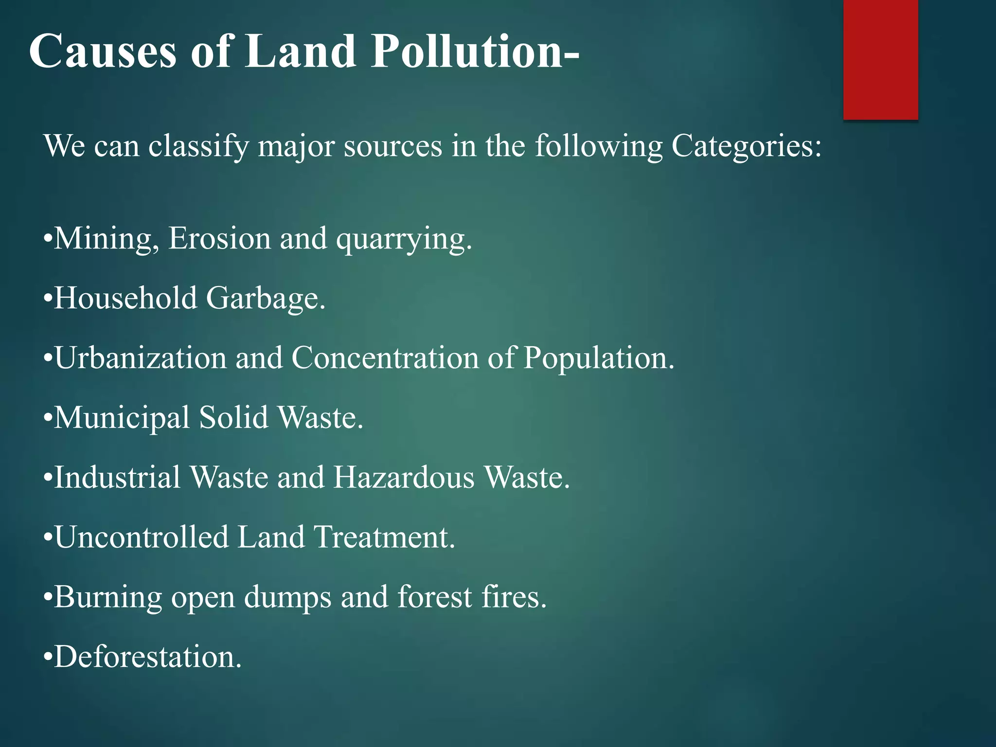 Air water-sound-and-Land-pollution and its remedial approach | PPTX