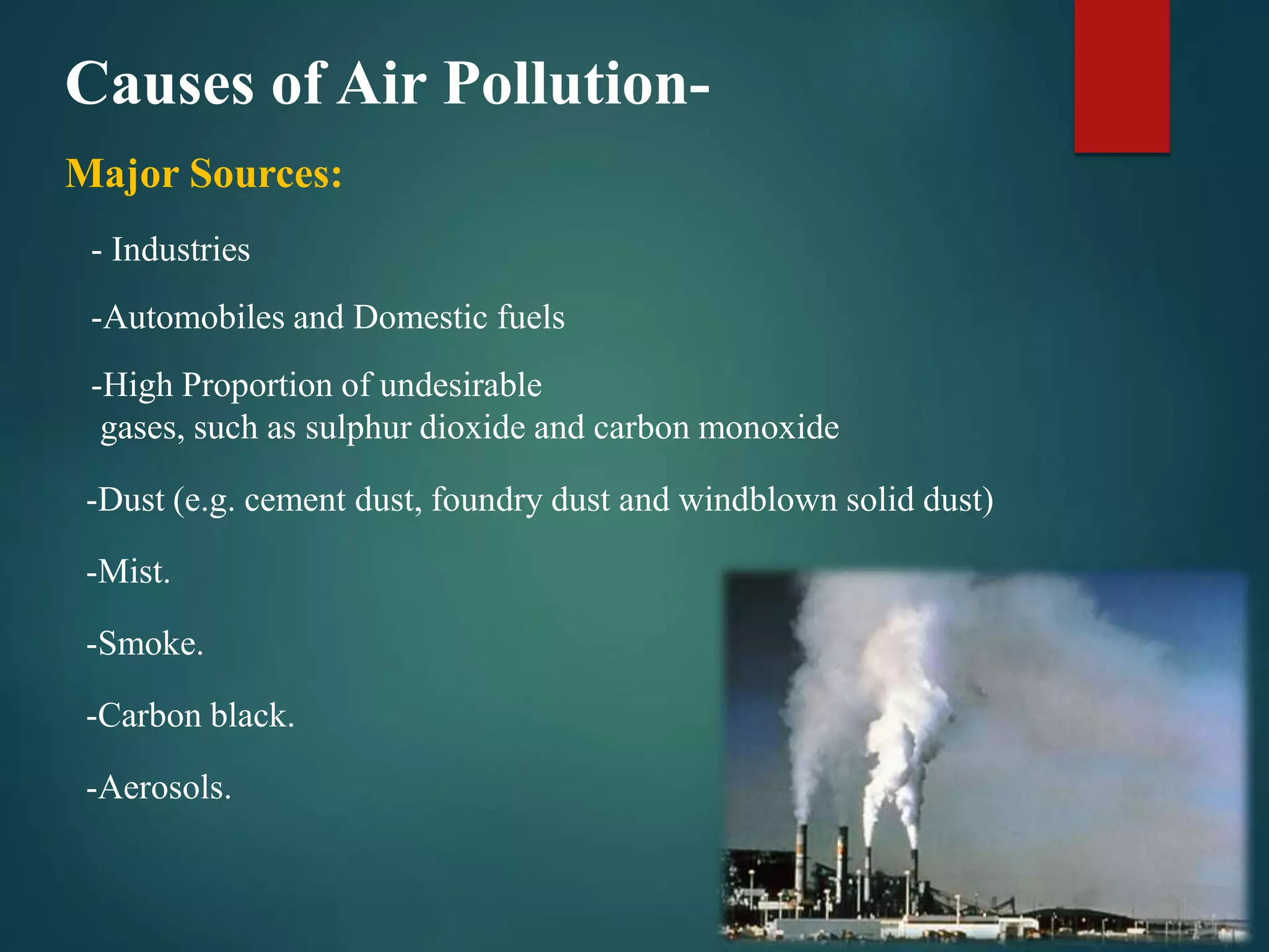 Air water-sound-and-Land-pollution and its remedial approach | PPTX