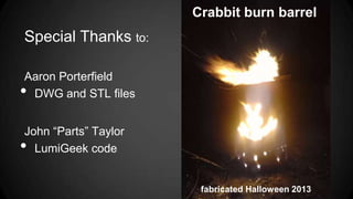 Autodesk / Instructables AiR05 by Timothy Lipton, presented 12-10-13 | PPT