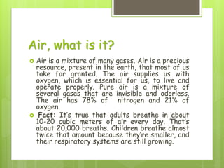 Air and combustion | PPTX