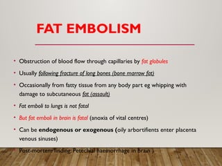 AIR AND FAT EMBOISM PowerPoint presentation | PPT