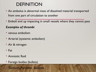 AIR AND FAT EMBOISM PowerPoint presentation | PPT