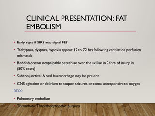 AIR AND FAT EMBOISM PowerPoint presentation | PPTX