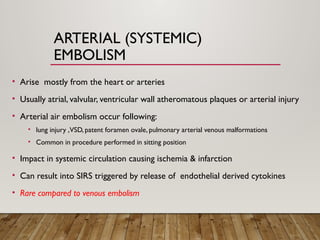 AIR AND FAT EMBOISM PowerPoint presentation | PPTX