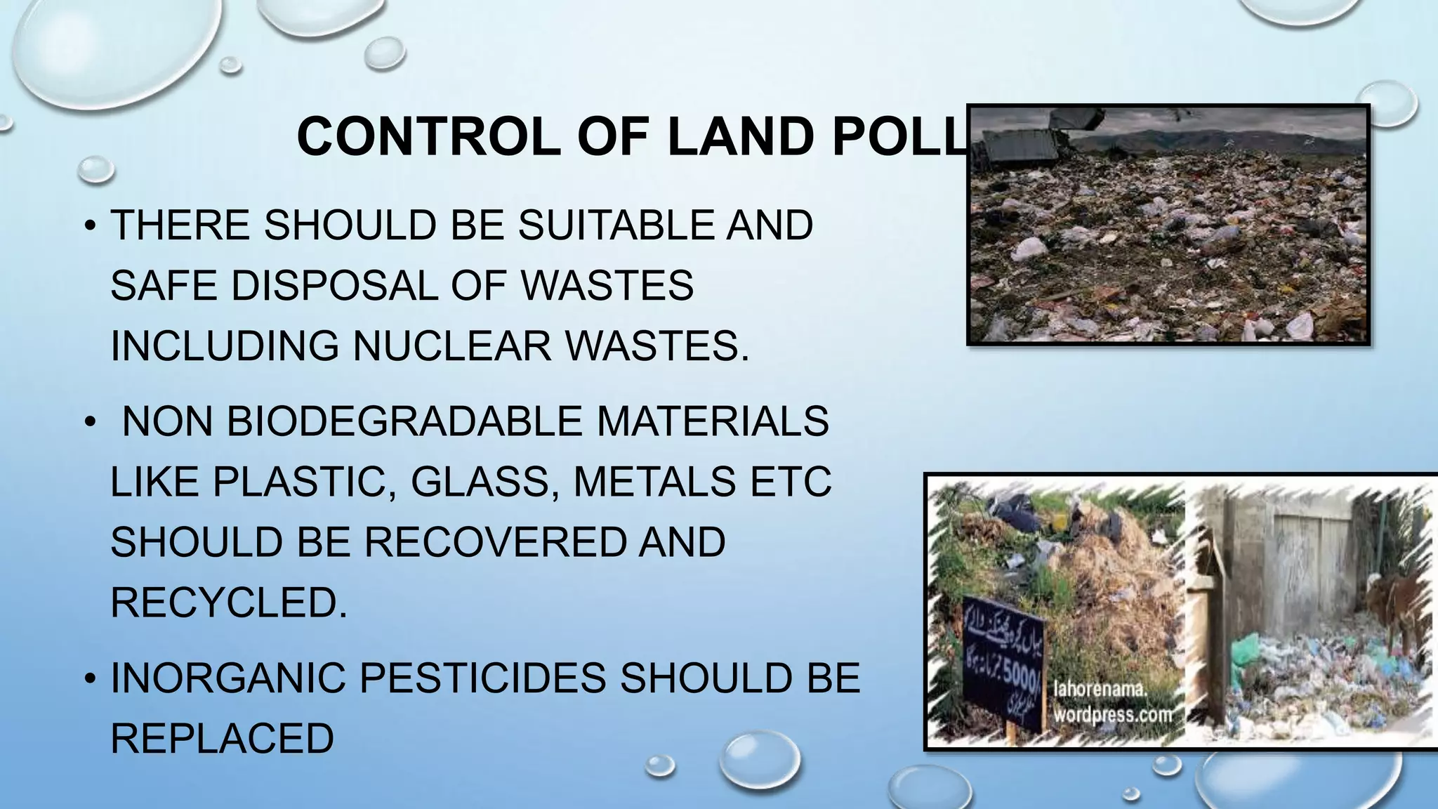 Air and land pollution | PPTX