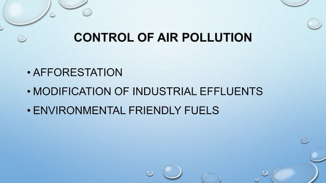 Air and land pollution | PPTX