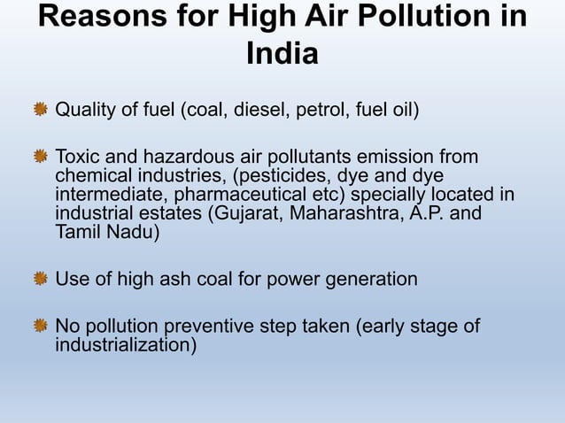 Air and noise pollution | PPTX