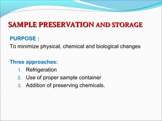 Air and solid waste sampling | PPT