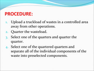 Air and solid waste sampling | PPT