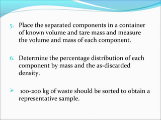 Air and solid waste sampling | PPT