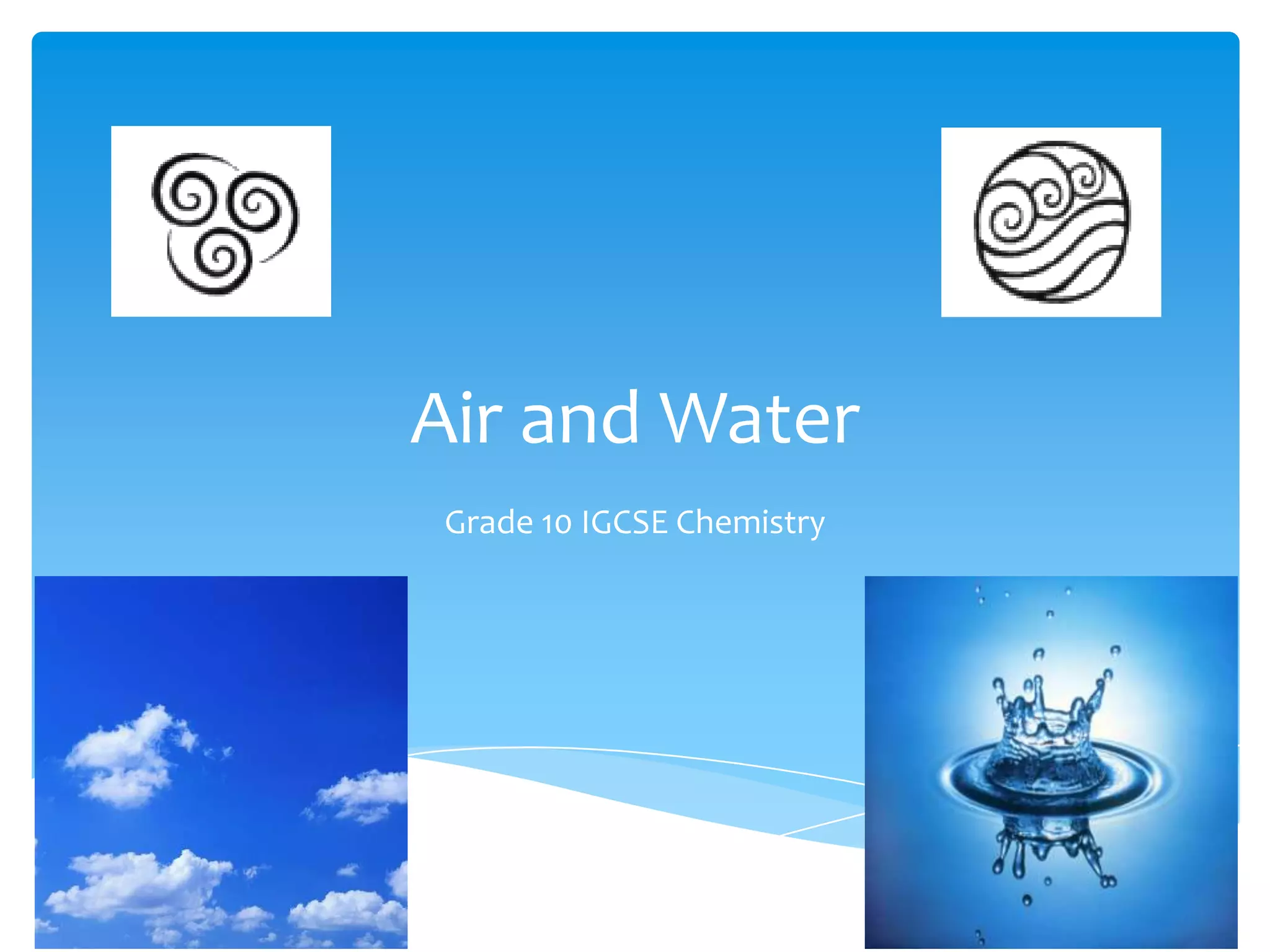 Air and water | PPTX