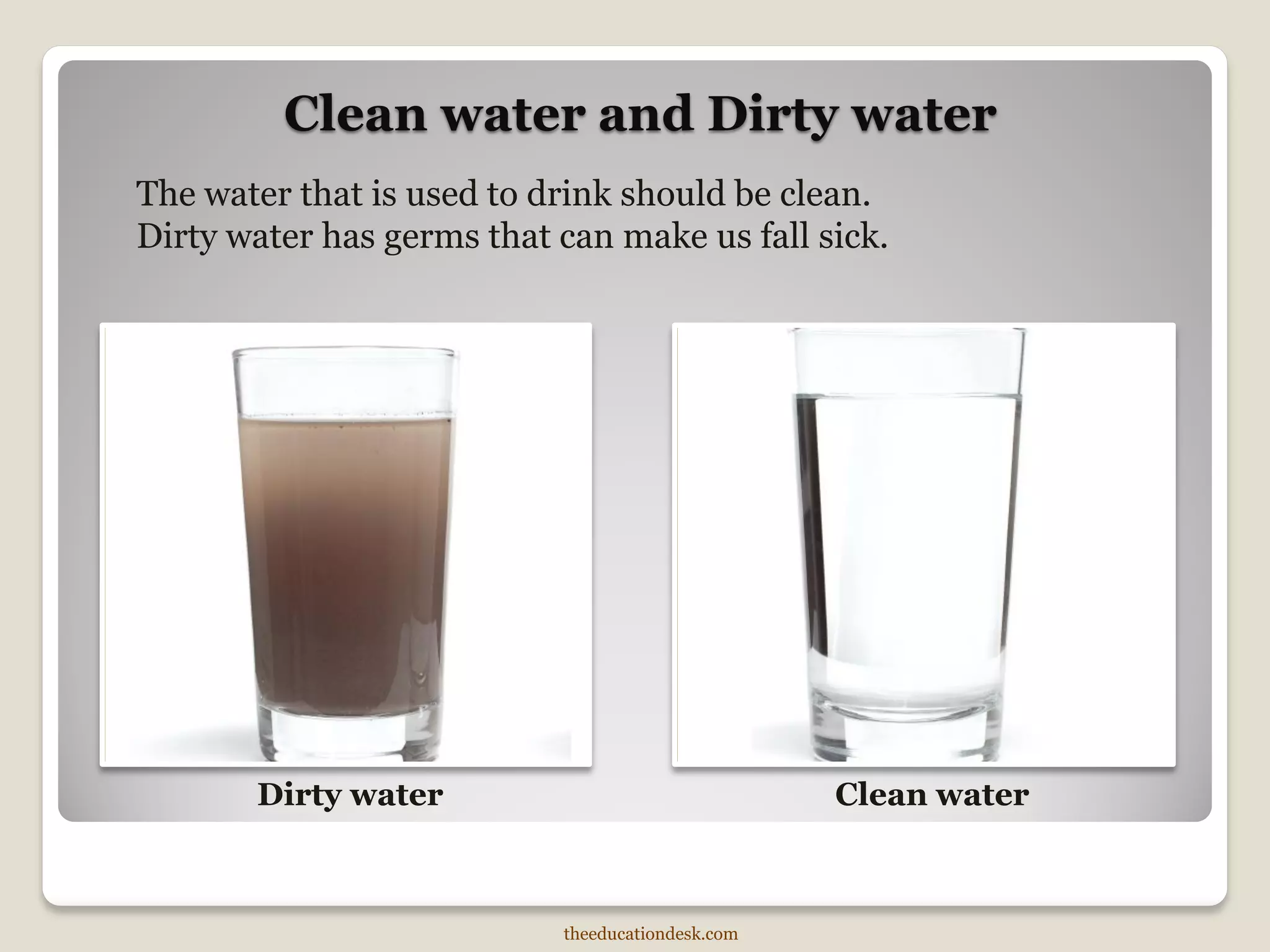 2nd Standard: Air and Water (Environmental Science, EVS) | PDF