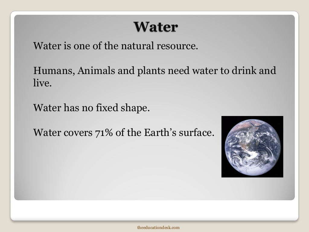 2nd Standard: Air and Water (Environmental Science, EVS)
