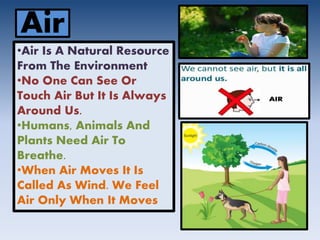 Air and water- E.V.S (Environmental Science) | PPTX