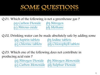 Air and water pollution | PPTX