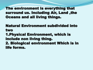 Environmental Air and Water Pollution Slides | PPTX