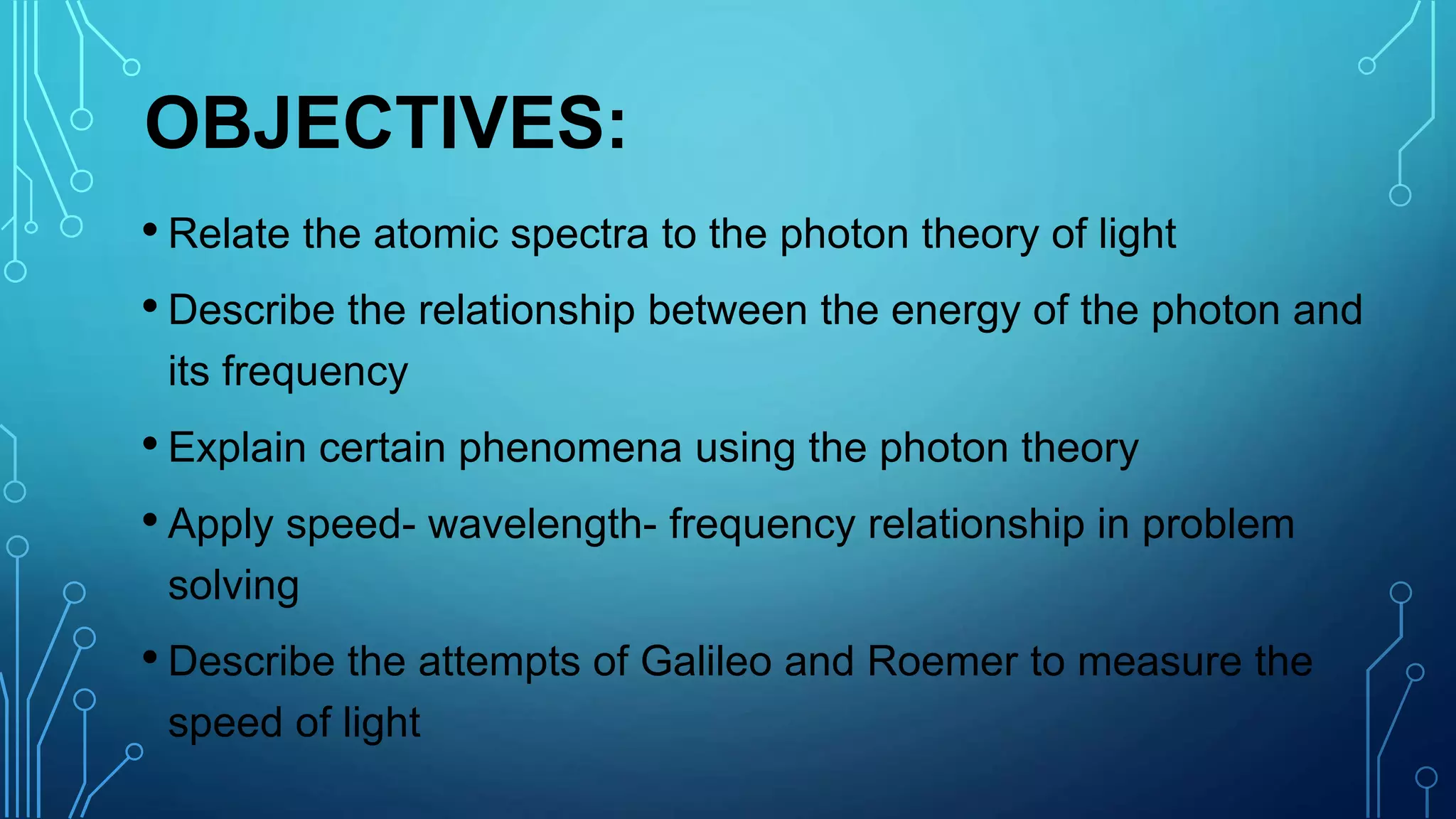 PHOTON THEORY OF LIGHT | PPTX