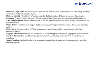 AIR API AIRLINE DATA API GDS FLIGHT API INTEGRATION | PPTX