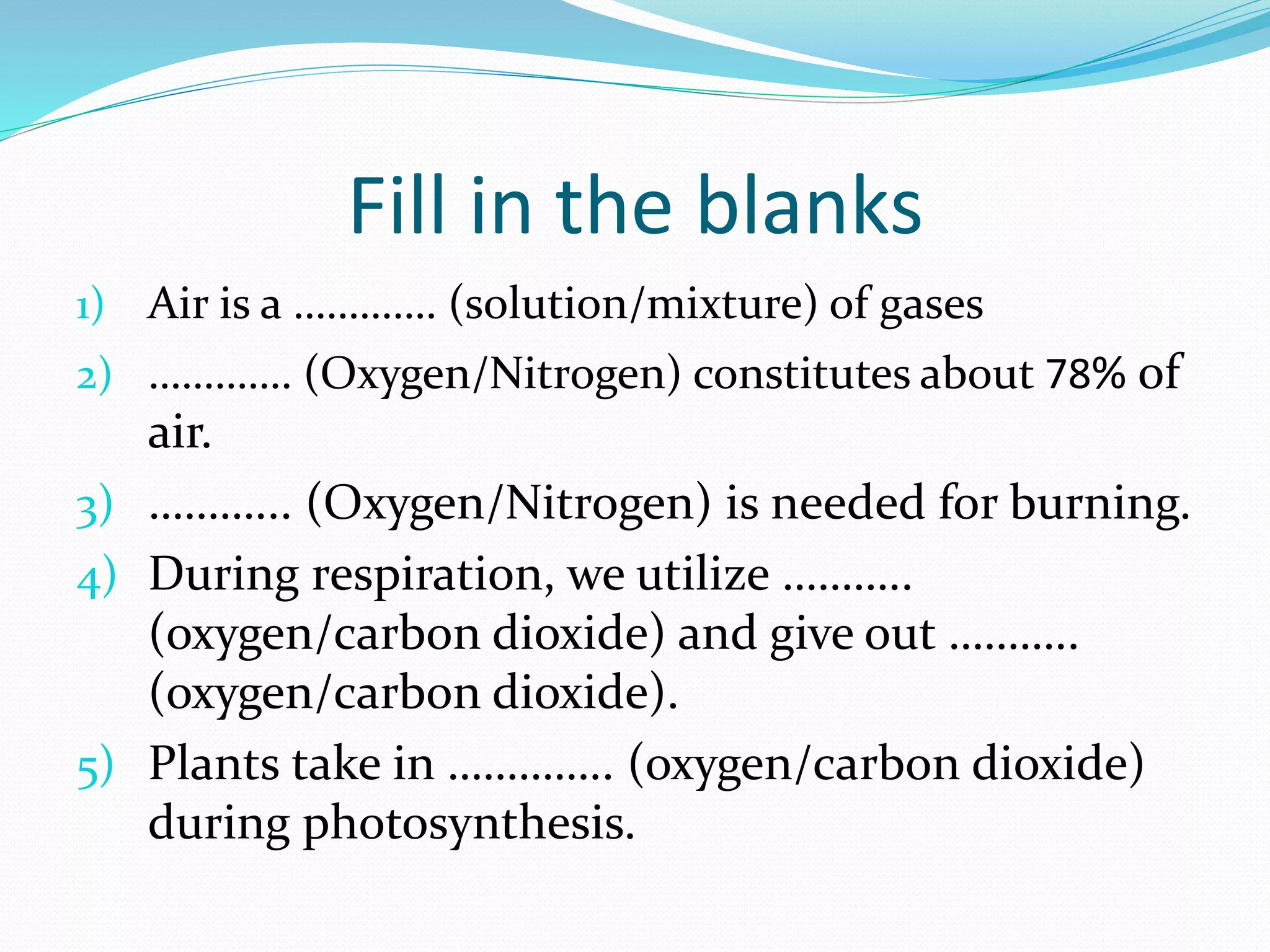 Air around us | PPTX