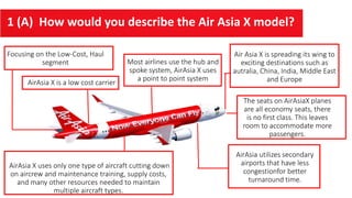 CASE STUDY AIR ASIA X | PPTX