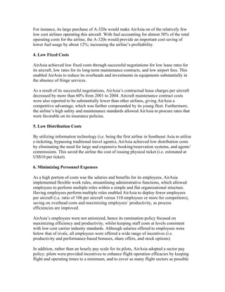 Air asia case study | DOC