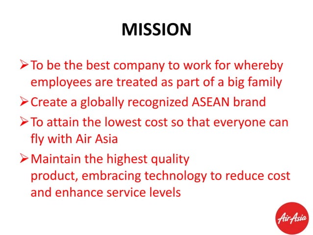 AirAsia Strategic Management | PPTX | Air Travel | Travel Type