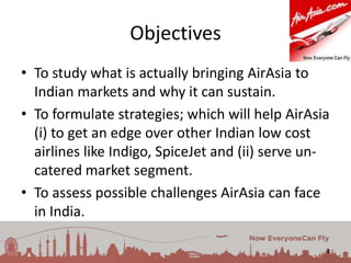 AirAsia India: Strategies for Next 3 Years | PPTX