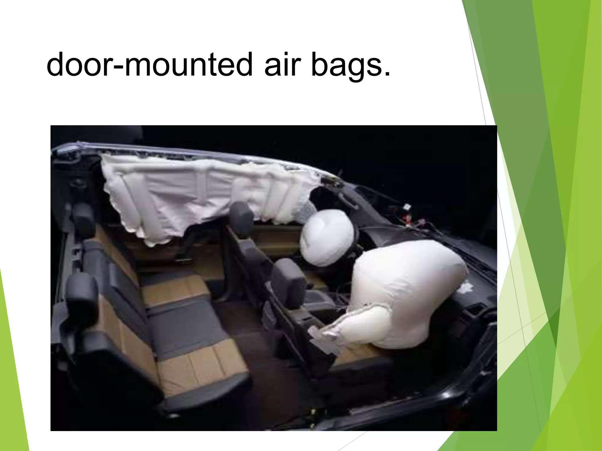 Airbags in automobile void new.pptx | Auto Safety Technologies | Auto Technology