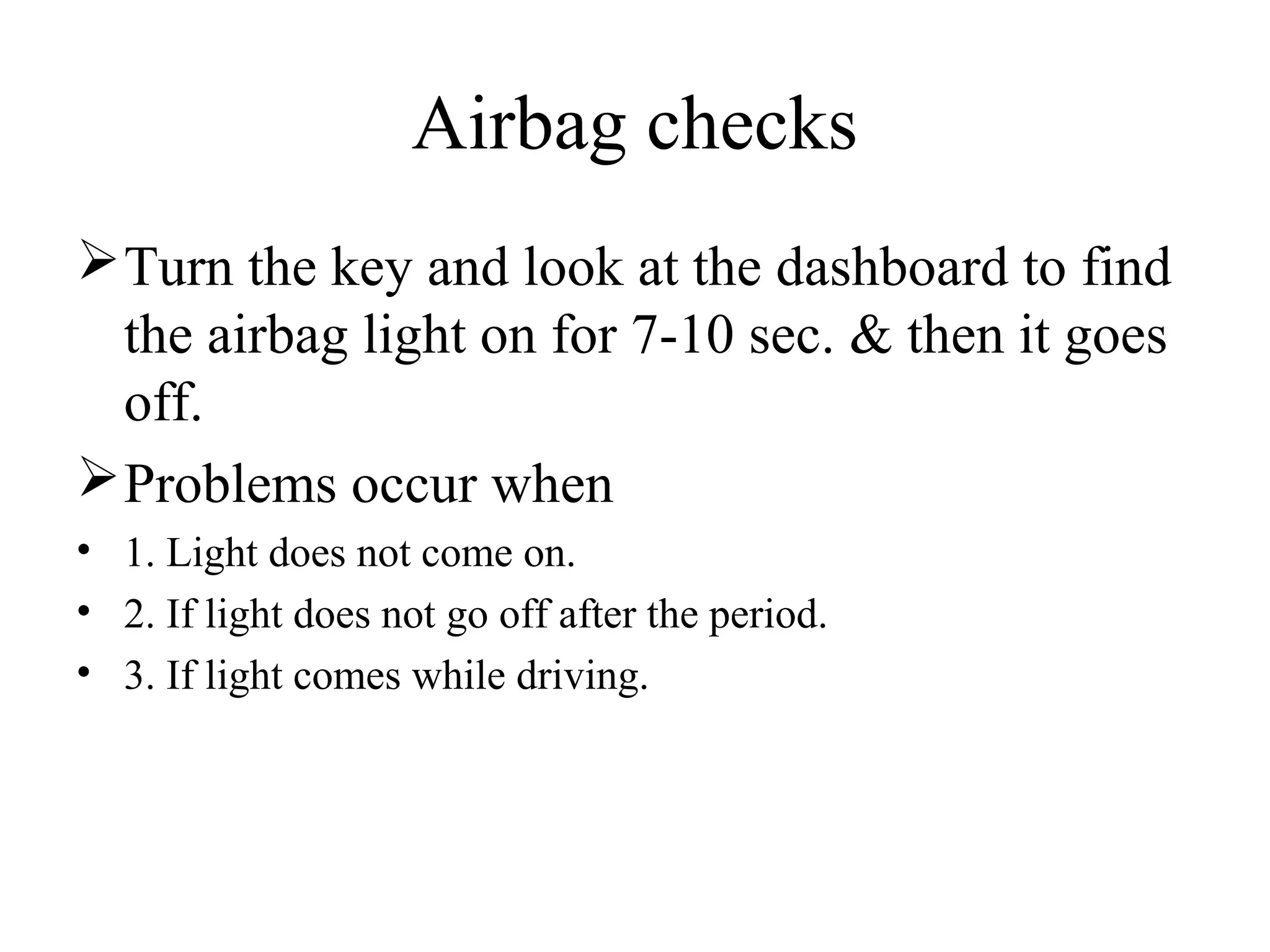 Airbags ppt | PPT