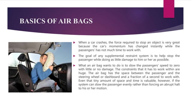 Airbags & seat belts | PPTX
