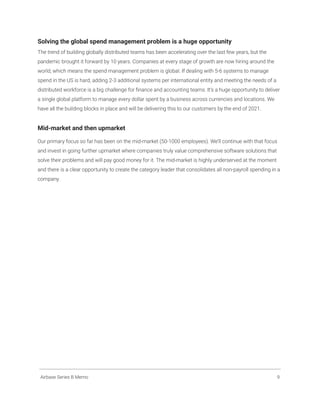 Airbase's Series B memo | PDF