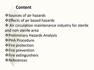 Air based hazard | PPTX