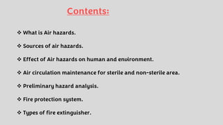 Air Based Hazard, Preliminary Hazard Analysis, Fire Protection System | PDF | Indoor ...