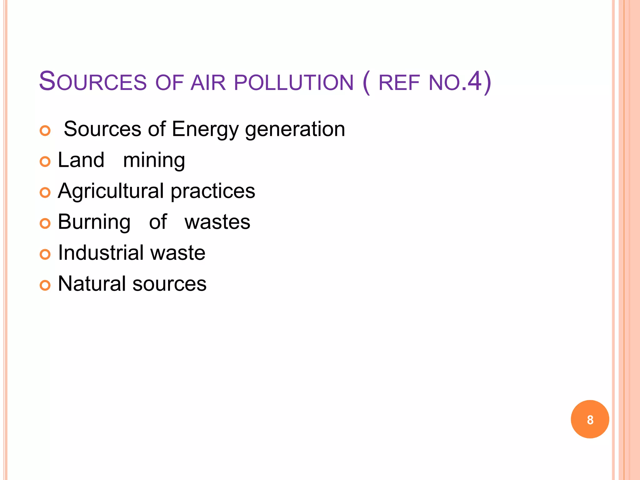 Air based hazards | PPTX