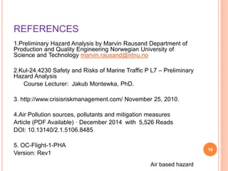 Air based hazards | PPTX