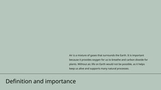 Air , air around us , components of air oxygen carbon dioxide and ...