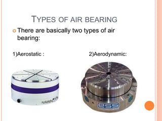 Air bearing | PPTX